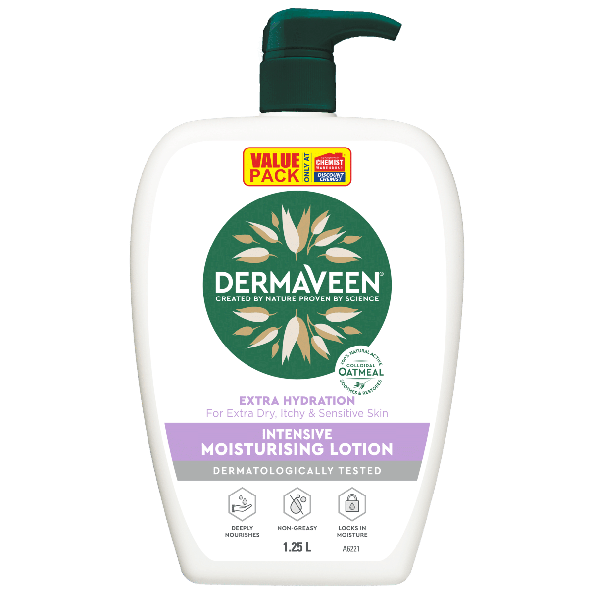 Intensive Moisturising Lotion 1.25L - DermaVeen